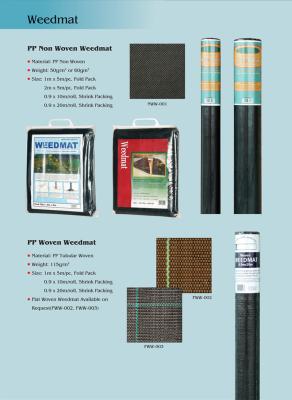 China Agricultural Use Pp Plastic Fabric Anti Grass Ground Cover Weed Control Mat for sale