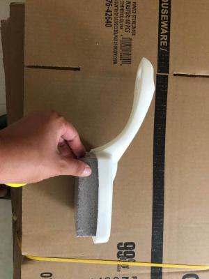 China Multi-Purpose Pumice Stone Cleaning Stick,BBQ Grill Cleaning Glass Foam Pumice Stone With Handle for sale