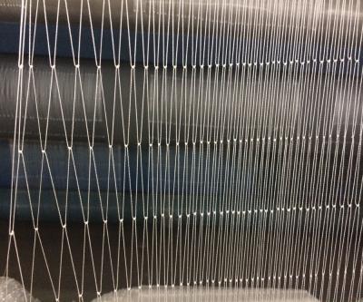 China red de pesca de nylon barata del multifilamento, nilón anudado doble del fishnnet de la red de pesca en venta