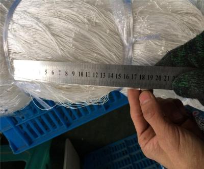 China Red de pesca de nylon anudada doble del multifilamento de la red de pesca 210d/6 en ventas en venta