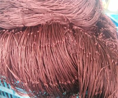China Making large nylon multifilament fishing net gill nets for sale
