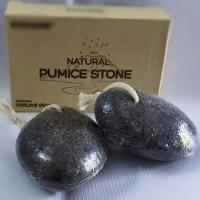 China Natural Volcanic Pumice Stone Toilet Bowl Cleaning Stick 13.5cm with Handle for Kitchen Bath Pool Spa Household for sale