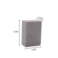China Pumice Stone Grill Cleaning Block 10x6x3 cm Heavy Duty Scouring Brick for BBQ Grates for sale