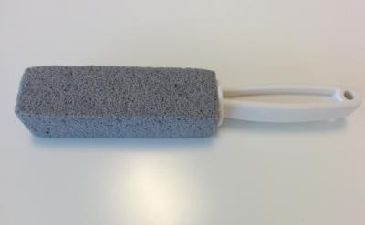 China Pumice Stone Toilet Bowl Clean Brush with Handle, Remove Toilet Bowl Hard Water Rings, Calcium Buildup and Rust Suitable for sale