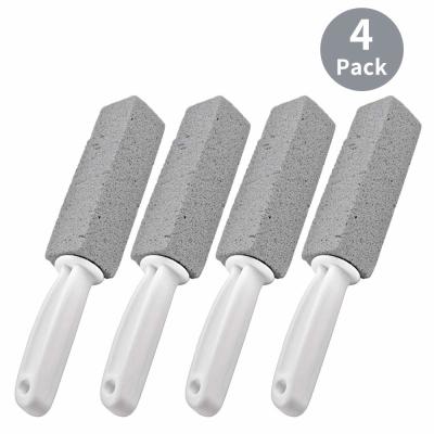 China Pumice Stone Toilet Bowl Clean Brush with Handle, Remove Toilet Bowl Hard Water Rings, Calcium Buildup and Rust Suitable for sale