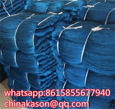 China El poliéster de nylon de alta calidad PE del monofilamento y del multifilamento anudó la red de pesca en venta