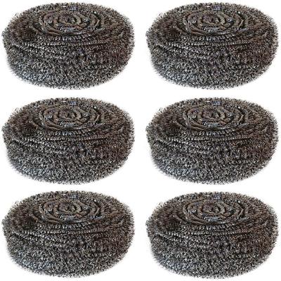 China Stainless Steel Scrubbers, Ideal for Cast Iron Pans, Powerful Scrubbing for Stubborn Messes, 3 Scrubbers for sale