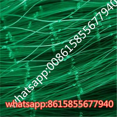 China Red de pesca de nylon del filamento del nudo doble mono, red de pesca en venta