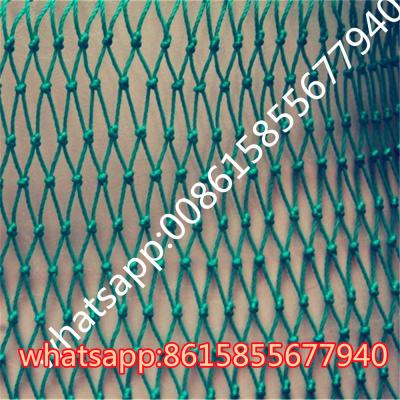 China El material del PE anudó la red de pesca negra en venta