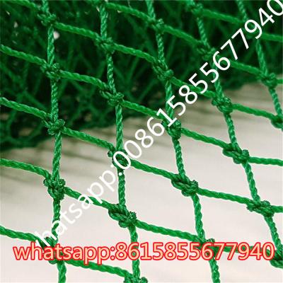 China Red sin nudos material de la red de seguridad del PE en venta