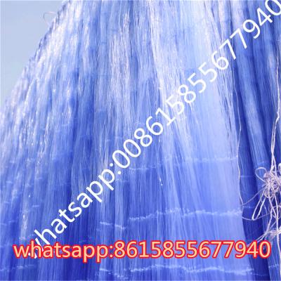 China Red de pesca Knotted del poliéster en venta