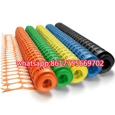 China 2022 newly Orange plastic safety mesh/HDPE warning barrier fence/safety fence/orange for sale