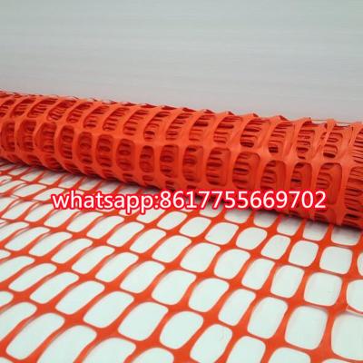 China Site Barrier Fence Orange 1m x 50m for sale