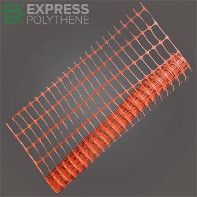 China Snow Fence 48 in x 50 ft Orange warning barrier for sale