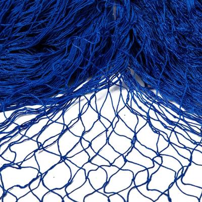 China China Price Buy Blue Nylon Polyester Knotless Raschel Strong Type African Market Fishing Nets for sale