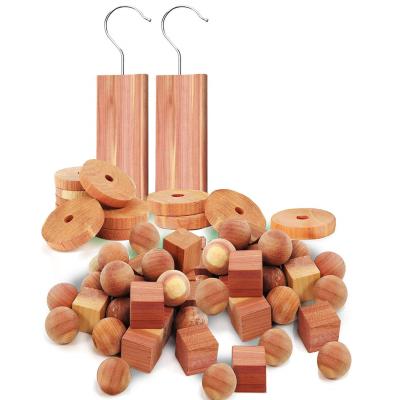 China Cedar Blocks for Clothes Storage | Cedar Balls & Cedar Rings | Closet Deodorizer | Clothes Protection & Mustiness for sale