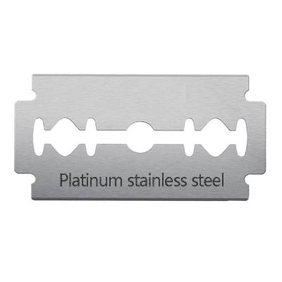 China High quality stainless steel double edge blade/safety razor blade for sale