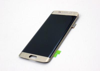 China Gold Samsung LCD Screen Replacement Galaxy S6 Edge LCD Display Touch Digitizer Frame for sale