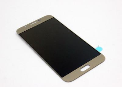 China Gold Samsung LCD Screen Touch Digitizer Screen Assembly Replacement for Samsung Galaxy A8 for sale