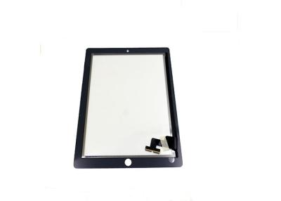 China Ipad 2 Black Front Panel Replacement Repair Ipad Glass Screen Home Button Assembly for sale