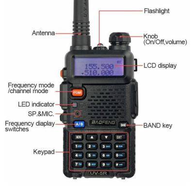 China baofeng uv-5r portable radio uv 5r cb radio sets for sale