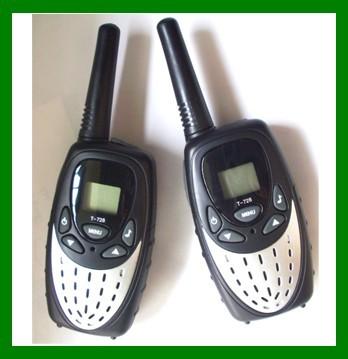 China Black T728 handy talkie walkie CB UHF 80channels Radios for sale