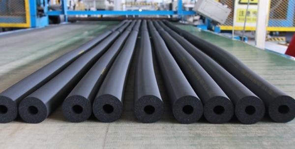 Quality Rubber Foam Pipe Pre-cut with Aluminium Foil for sale