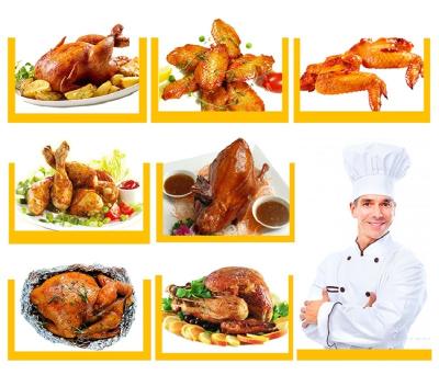 Cina Creatore elettrico del pollo arrostito di Rohi del forno 6 del girarrosto del pollo SS201 in vendita