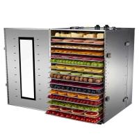 China 16 Trays 100L Industrial Fruit Dehydrator Machine Pineapple Drying Machine for sale