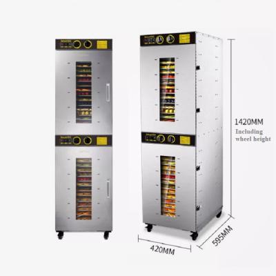 Cina 32 macchina industriale del disidratatore dell'alimento dei vassoi 3.15kw per il bue essiccato del mango in vendita