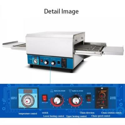 Cina Pizza elettrica automatica Oven Machine 6.7Kw del trasportatore di acciaio inossidabile 304 in vendita