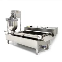 China 7L Automatic Donut Making Machine Double Rows  Food Making Equipment for sale