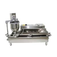 China 7L Automatic Donut Making Machine Double Rows  Food Making Equipment for sale