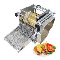 China 500W Industrial Bread Making Machine 1~7mm Corn Tortilla Maker Machine for sale