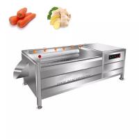 China 1.1KW Fruit Vegetable Processing Machine Potato Washing And Peeling Machine for sale