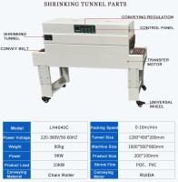 China Automatic Bar Sealing Shrink Wrap Machine Small Steam for sale