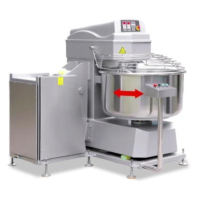 China 55 L Commercial Flour Mixer Food Stand Multi Functional Steel Electric for sale