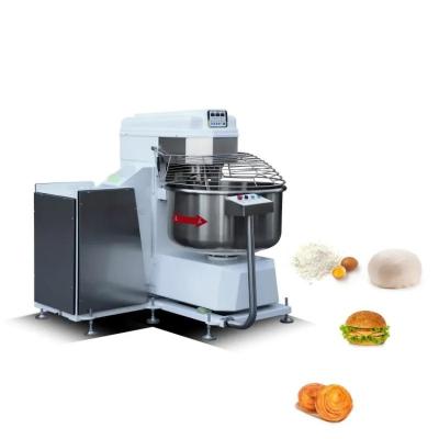 China Double Speed 200kg Flour Dough Mixer With Cooling Jacketed for sale