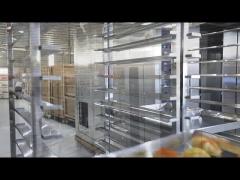 hot air rotary oven