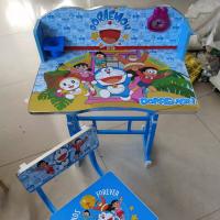 China Ergonomic Children Desk and Chair Set with Storage Study Table 80cm for sale