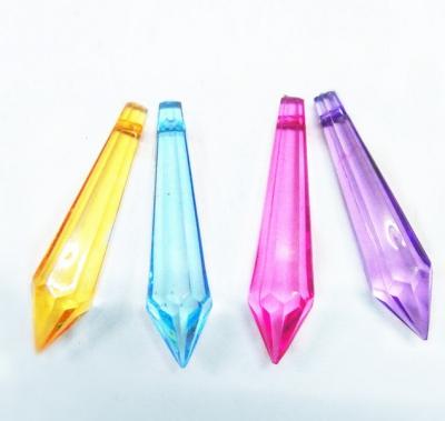 China acessórios diy materiais acrílicos da gota colorida à venda