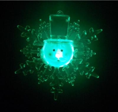 China Iluminação acrílica do Xmas da sução da novidade na noite da janela: à venda