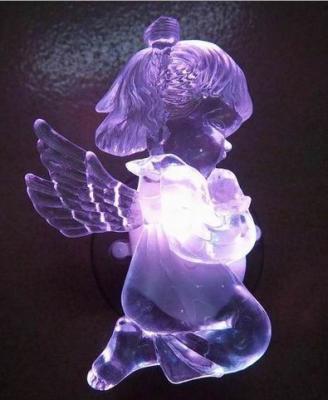 China Iluminação acrílica do Natal da novidade na janela: à venda