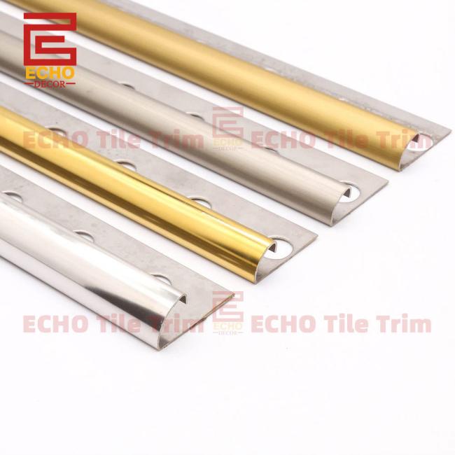 stainless steel tile trim