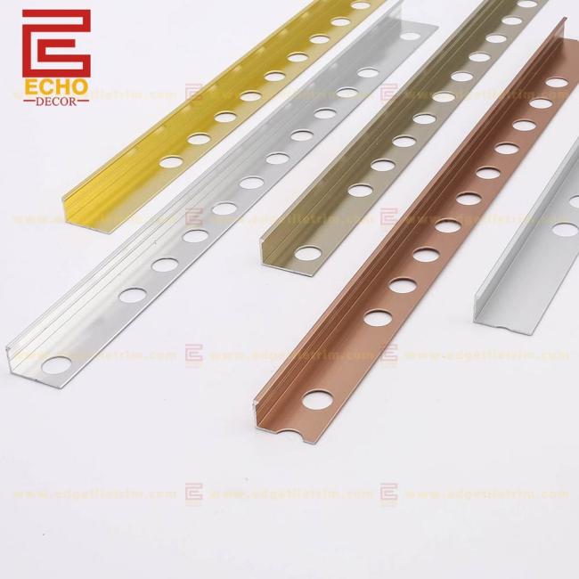  Aluminum Straight Edge Tile Trim 