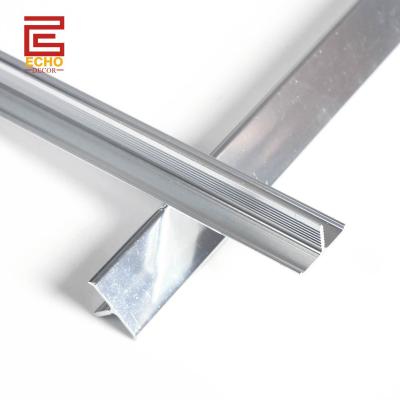 China Anodizado Metal Alumínio Telas Trim Telas Para Dividor de Telas Forma de Telas Borda Trim à venda