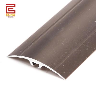 China Antique Bronze Wide Metal Transition Strips Door Bar Trim For Tile Doorway for sale