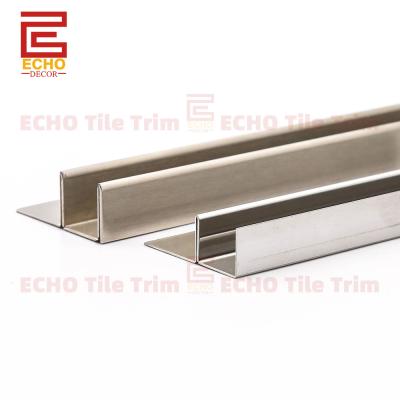 중국 f 샤워 유리 패널 용 스테인레스 스틸 타일 트림 9-12mm 판매용