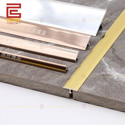 China 25mm T Bar Divider Tile Edging Strip Aluminum Tile Trim Profile for sale