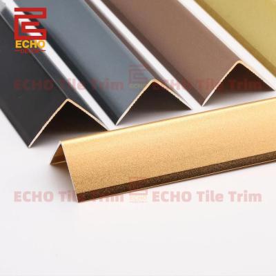 China Tile Edge Trim Metal L Shaped Corners Aluminum Tile Trim Philippines for sale